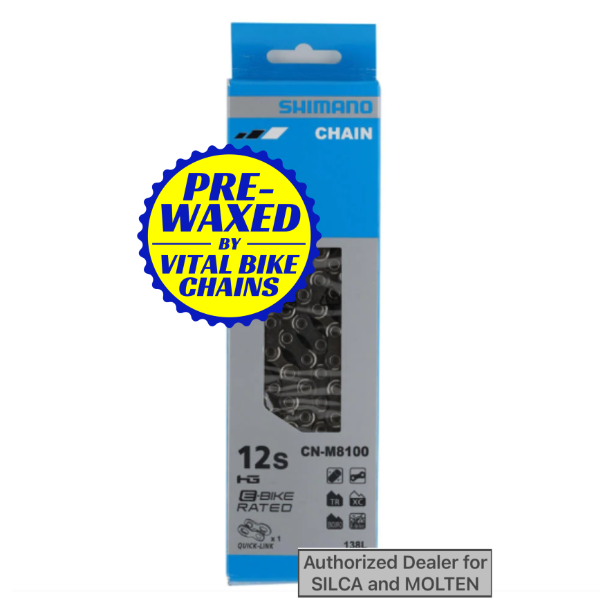 Shimano M8100 Ultegra XT Chain Pre-Waxed | Vital Bike Chains